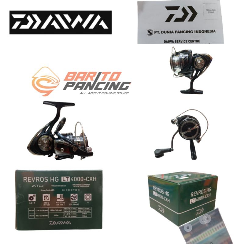 Jual RELL DAIWA REVROS HG LT 4000-CXH | Shopee Indonesia
