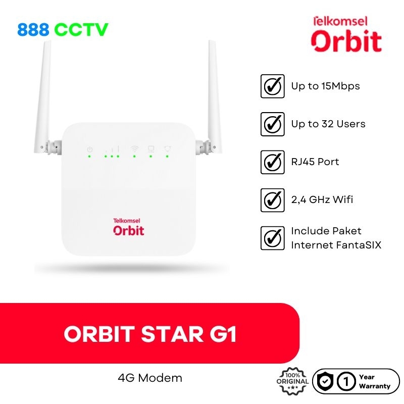 Jual Telkomsel Orbit Star G1 Modem Wifi 4G | Shopee Indonesia
