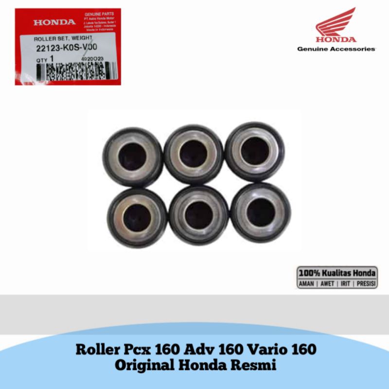 Jual 22123-K0S-V00 Roller Pcx 160 Adv 160 Vario 160 Original Honda ...