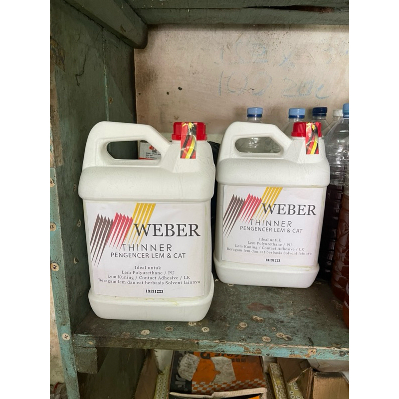 Jual Webber Thinner Tiner Pregencer Lem & Cat | Shopee Indonesia