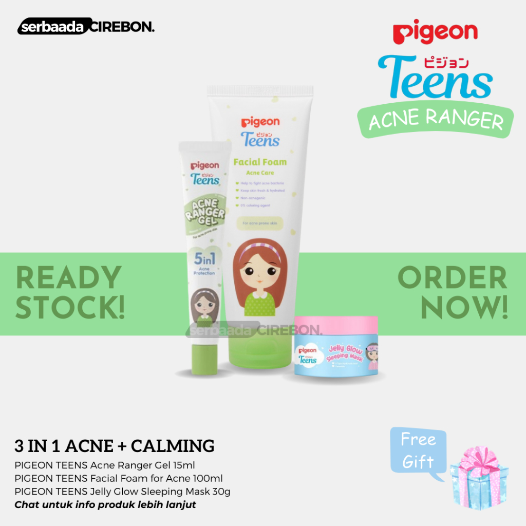 Jual PIGEON Acne Ranger Skincare Series | Paket anti jerawat | Paket ...