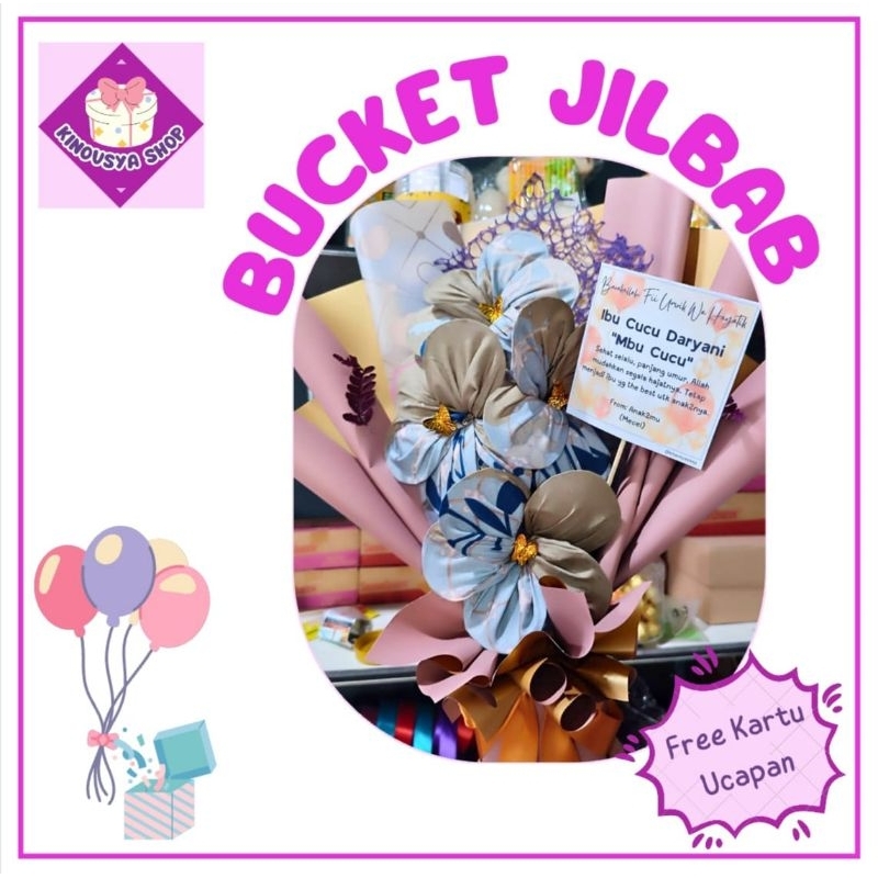 Jual Bucket Hijab/Bucket Jilbab/kado Hijab/Kado kenaikan kelas | Shopee ...