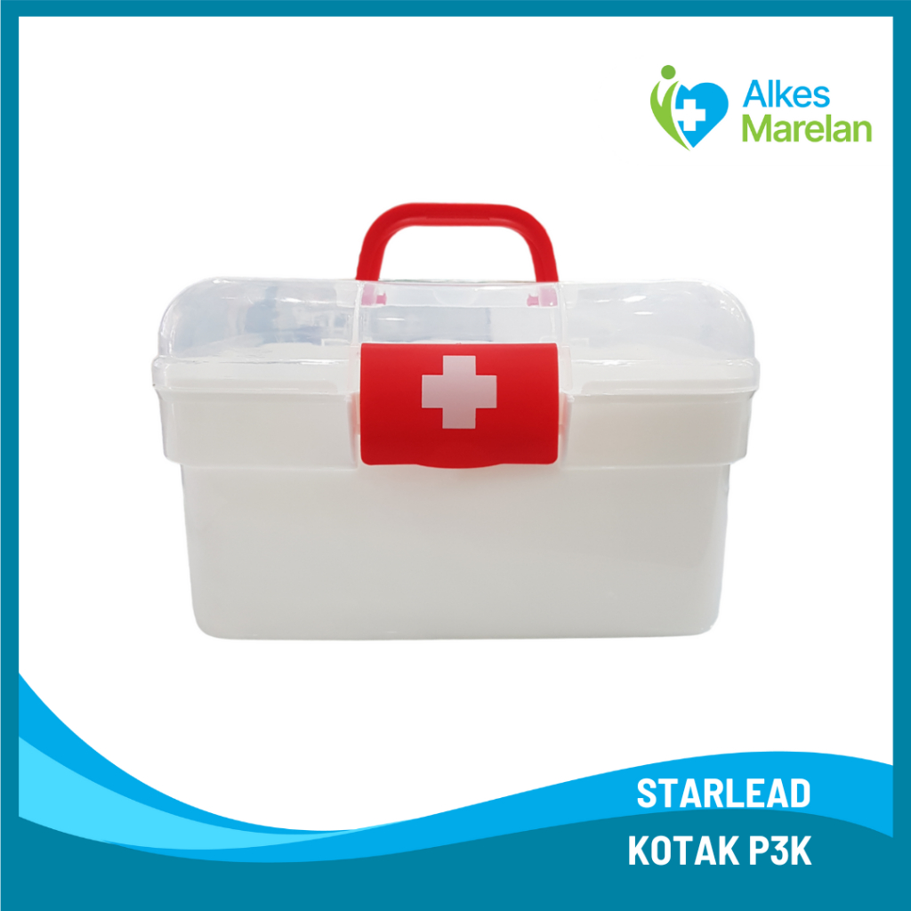 Jual STARLEAD - Kotak P3K / Kotak Penyimpanan Obat / Tempat First Aid ...