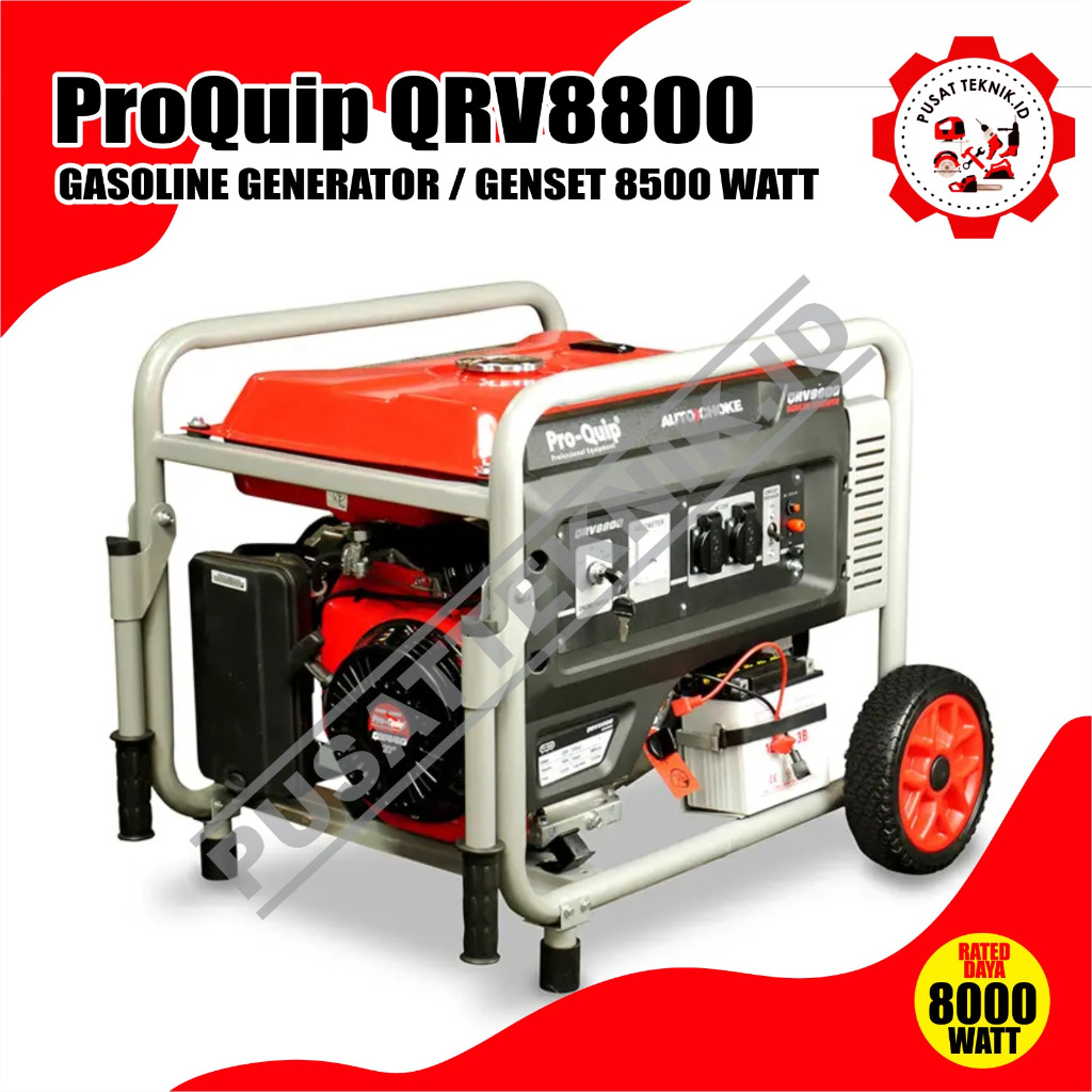 Jual GENSET PROQUIP QRV8800 QRV 8800 5000WQTT MAKSIMAL 5500 WATT ...