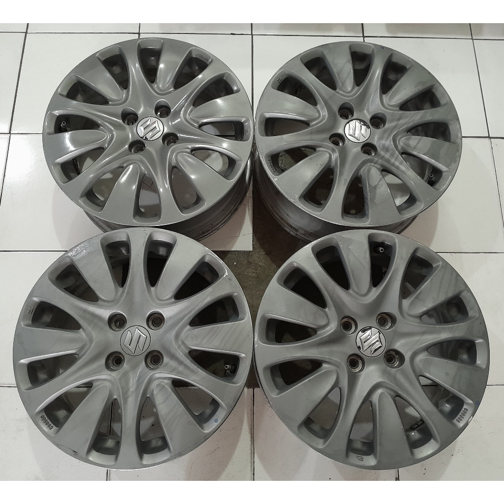 Jual VELG MOBIL BEKAS STANDAR BALENO RING 16 LOBANG 4X100 | Shopee ...