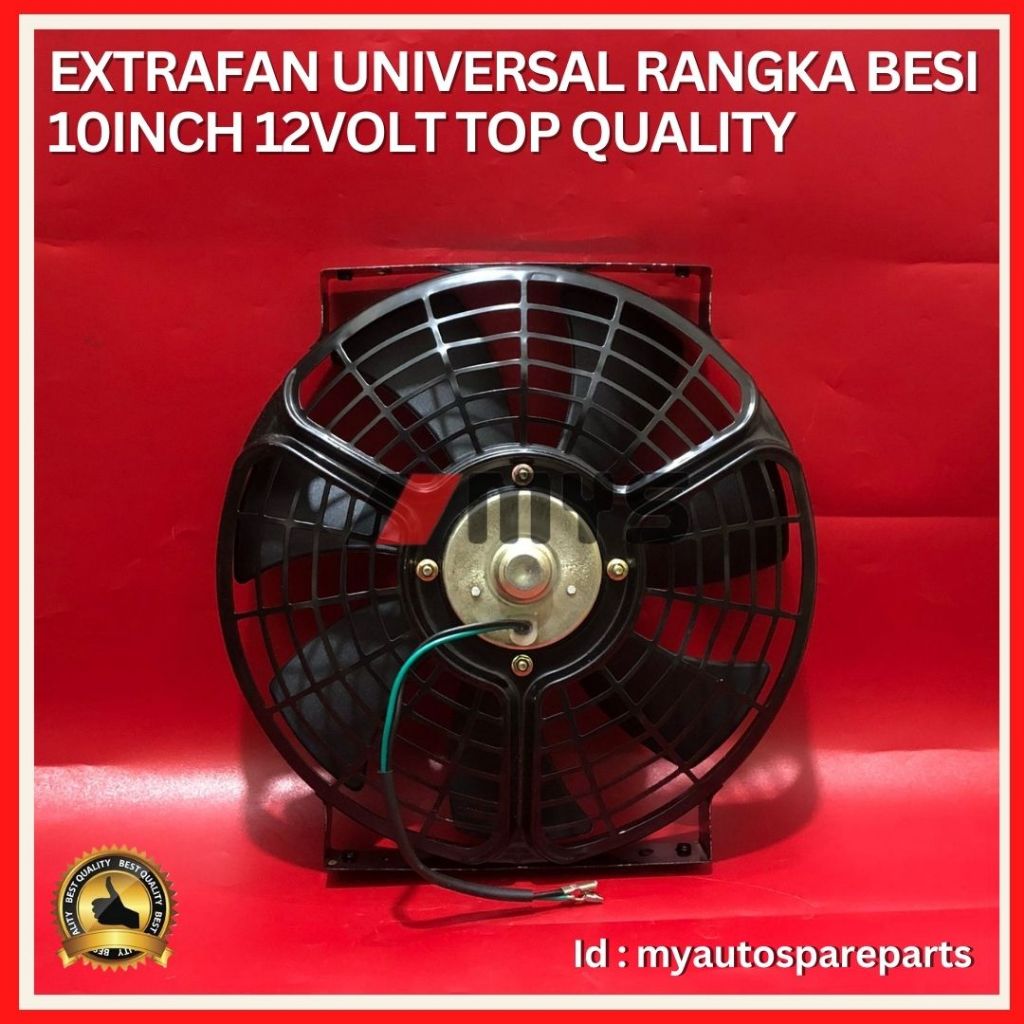 Jual EXTRAFAN AC Mobil UNIVERSAL Rangka Besi 10 Inch 12 Volt 12V EXTRA ...