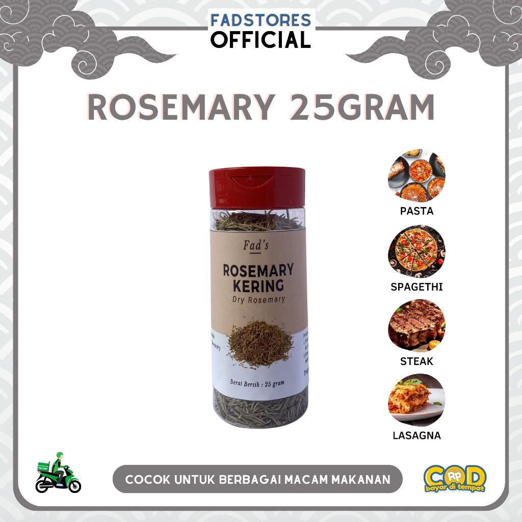 Jual [Kemasan Botol] Italian Herbs - Basil Kering - Oregano Kering ...