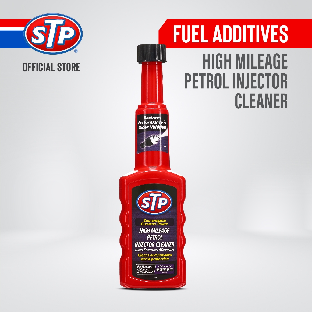 Jual STP - Hi Mileage Petrol Injector Cleaner 200 ml Additive Bensin ...