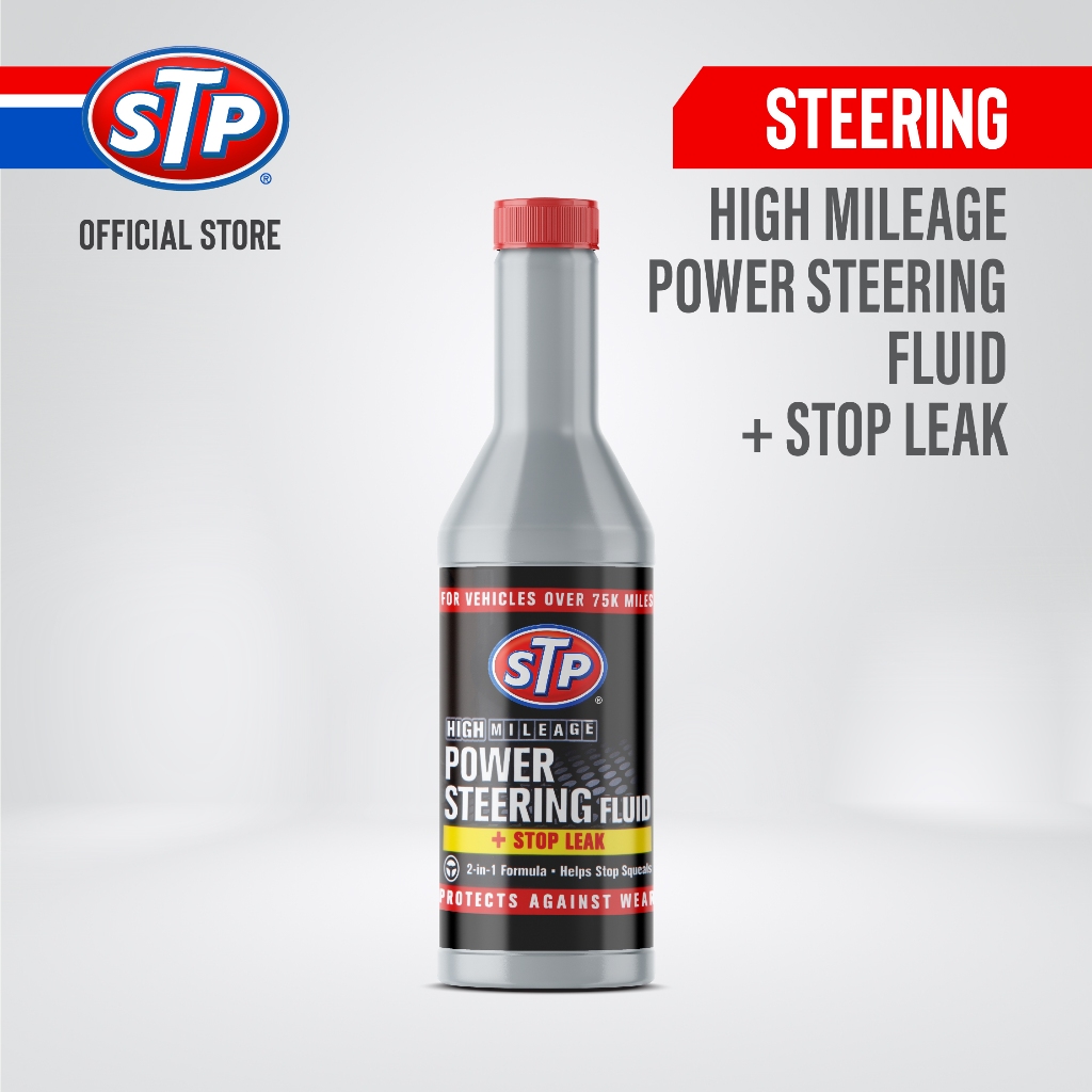 Jual STP - Power Steering Fluid + Stop Leak Minyak Oli Cairan untuk ...