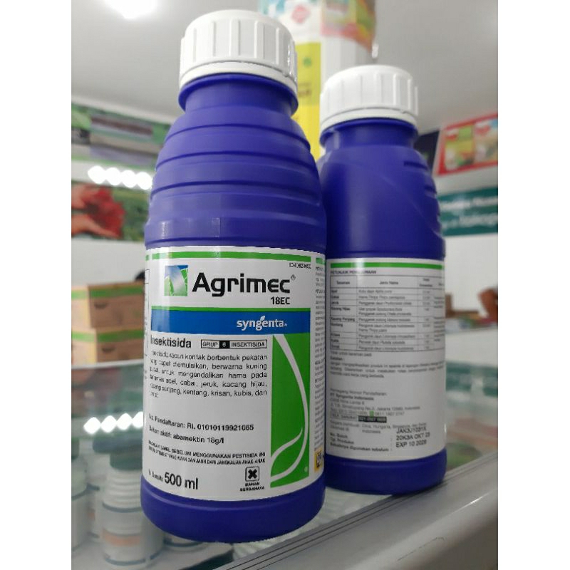 Jual Agrimec 18EC 500ml Insektisida Obat Pembasmi Hama Kutu dan Thrips Tanaman | Shopee Indonesia