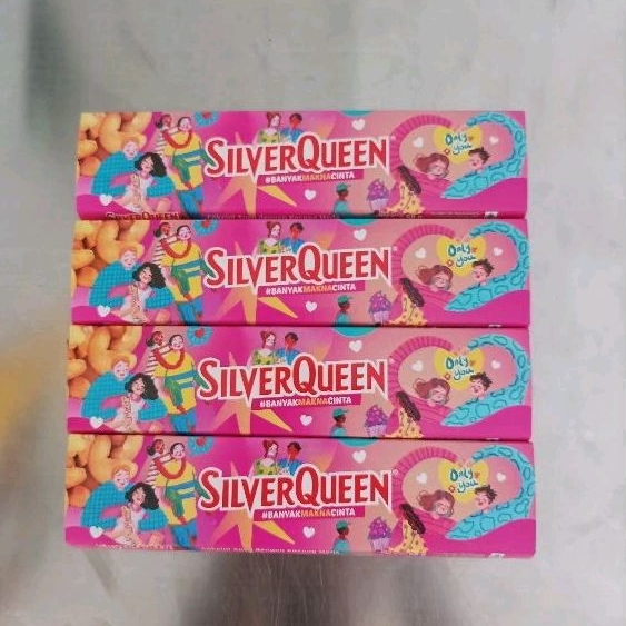 Jual Silverqueen 58gr all varian | Shopee Indonesia