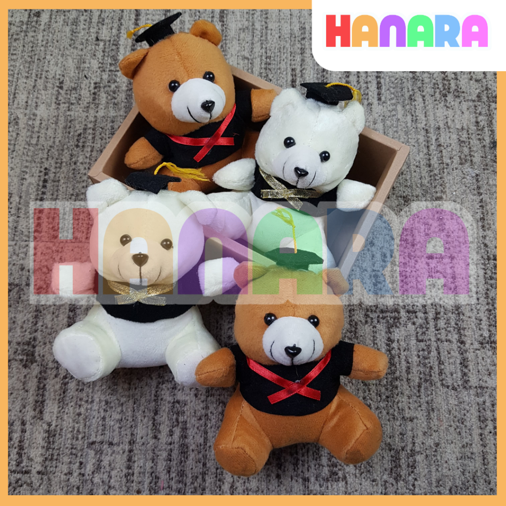 Jual Boneka Toga Tedyber Wisuda 15Cm Bear Toga Wisuda, untuk Buket ...