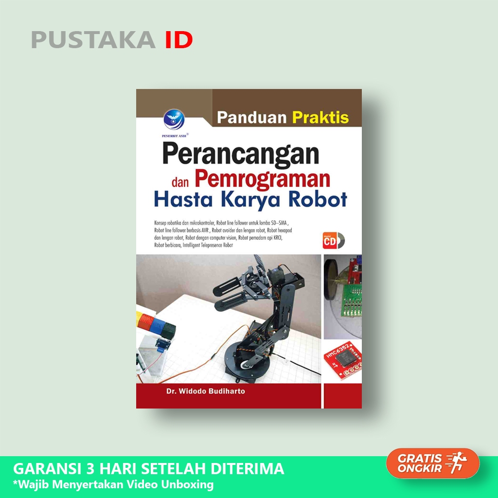 Jual Buku Panduan Praktis Perancangan dan Pemrograman Hasta Karya Robot + cd - Original | Shopee ...