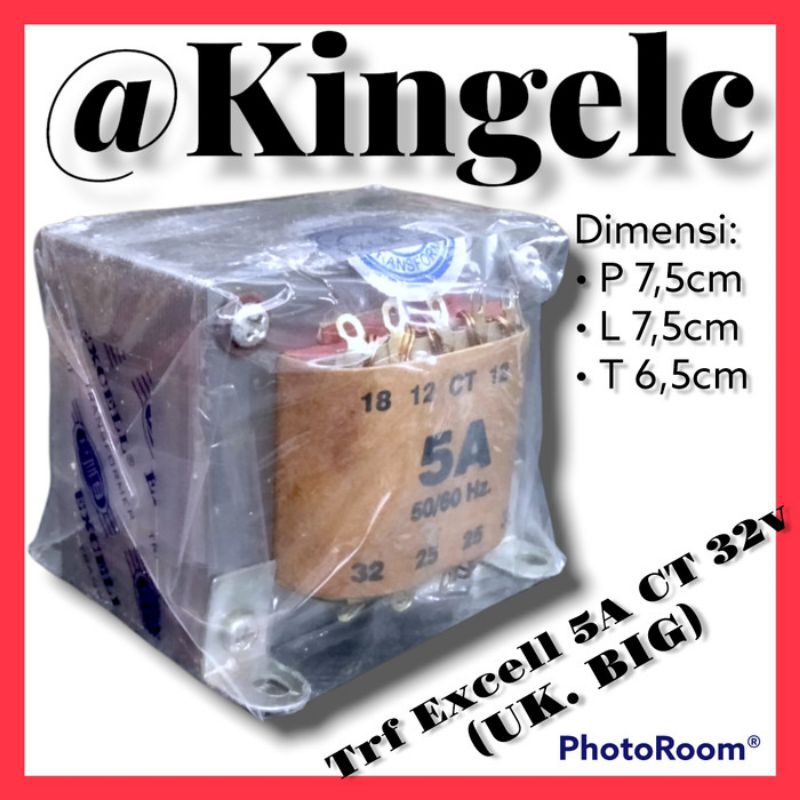 Jual TRAFO EXCELL 5A CT32 UKURAN BIG | Shopee Indonesia