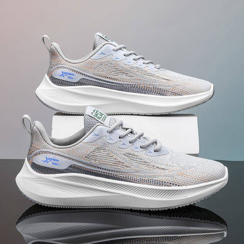 Jual Sepatu Pria Sneakers Casual Running Sepatu Cowo Bahan Kain Shoe ...