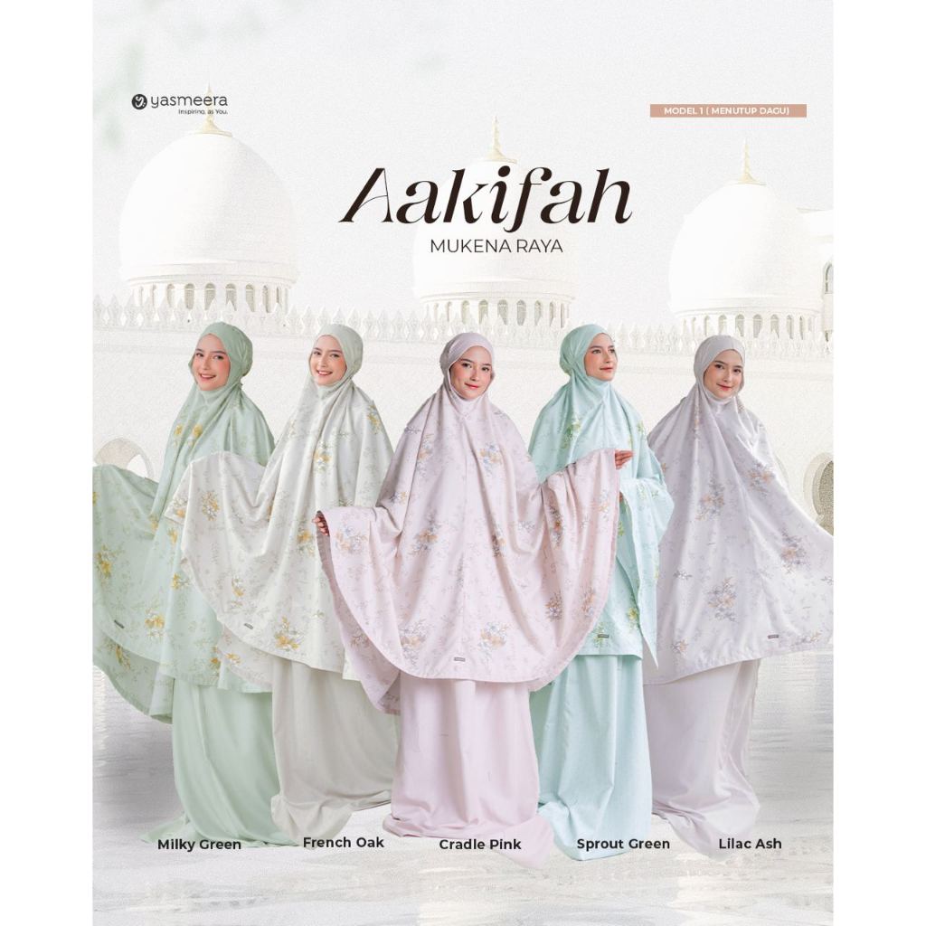 Jual MUKENA AAKIFAH by YASMEERA MODEL 1 - COUPLE MUKENA ANAK DAN IBU ...