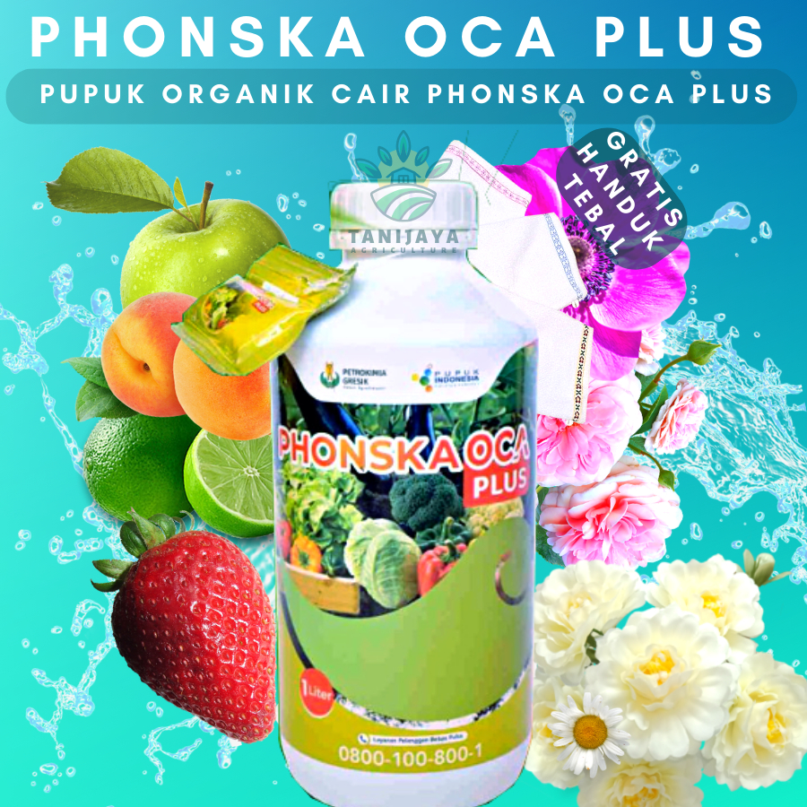 Jual Pupuk Cair || Phonska Oca Plus || Pupuk Organik Cair || Kemasan 1 ...