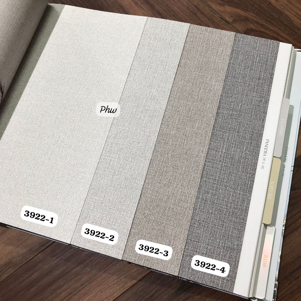 Jual WALLPAPER DINDING POLOS SERAT KAIN FABRIC ABU PUTIH SIMPLE ...