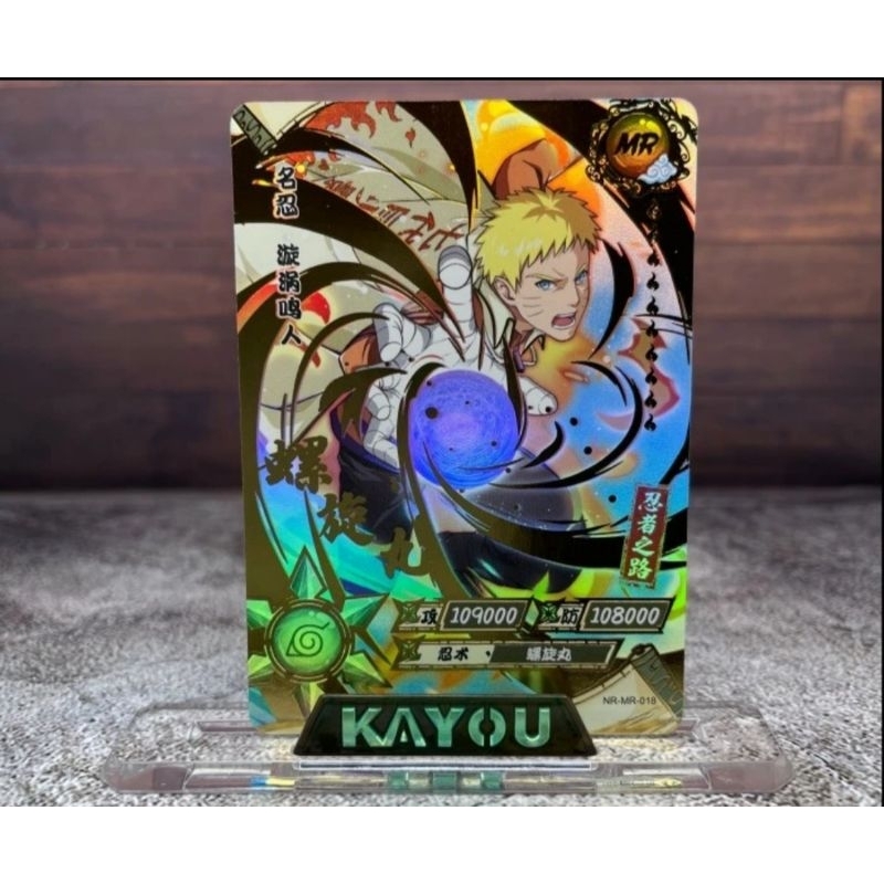 Jual Kartu naruto kayou MR Naruto 018 Oringal | Shopee Indonesia