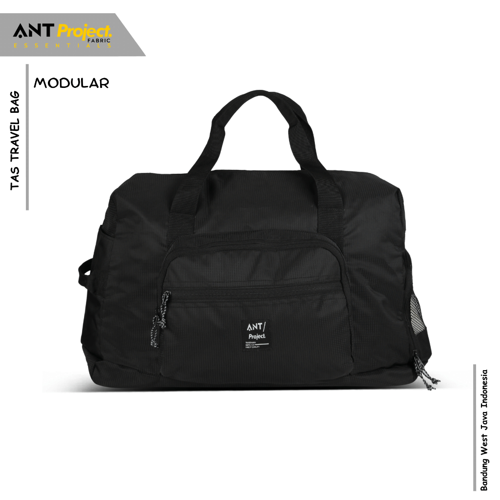Jual ANT Project - Tas Gym MODULAR Hitam - Tas Travel - Tas Duffel ...