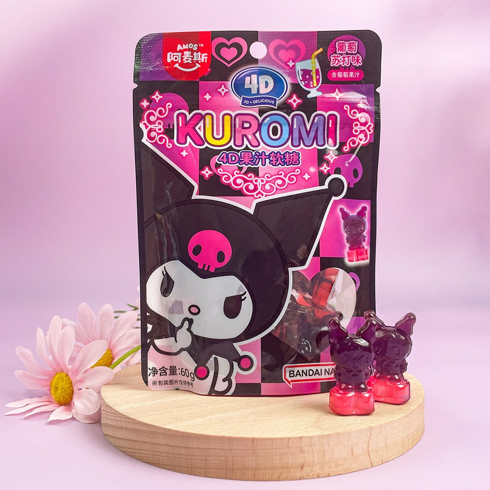 Jual Heart 4D Gummy Candy Kuromi Japan | Shopee Indonesia