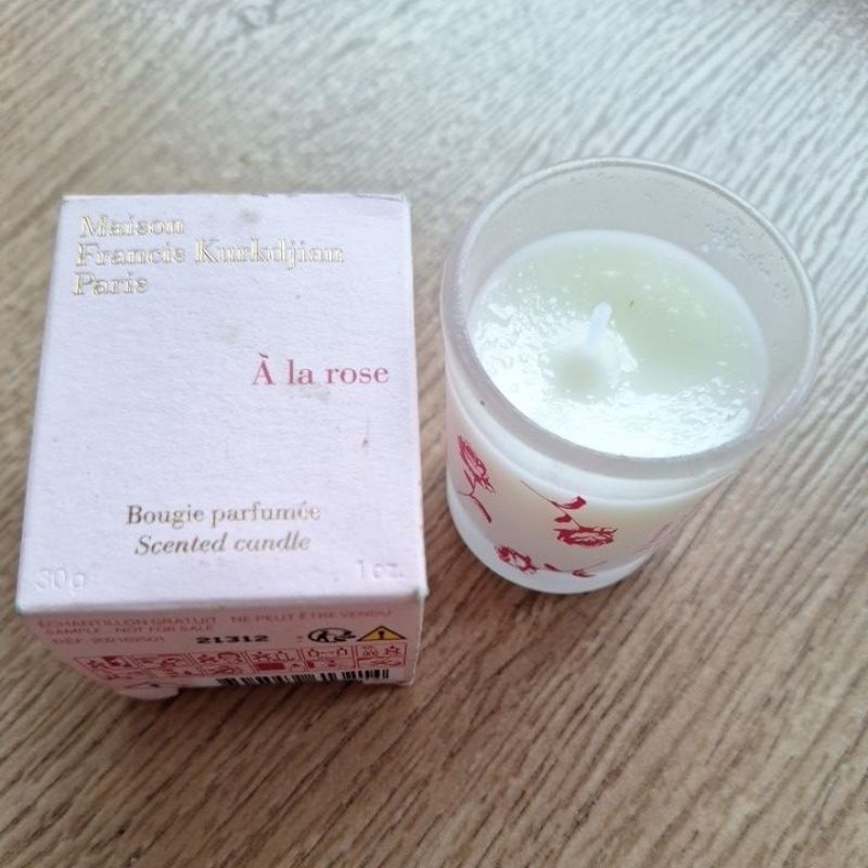 Jual Maison Francis Kurkdjian MFK A la Rose Candle 30gr | Shopee Indonesia