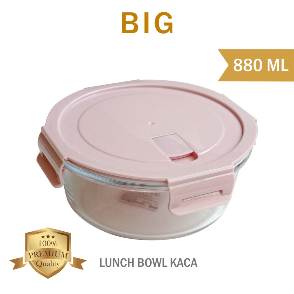 Jual Lunch Box Food Container Kotak Makan Kaca Glasslock | Shopee Indonesia