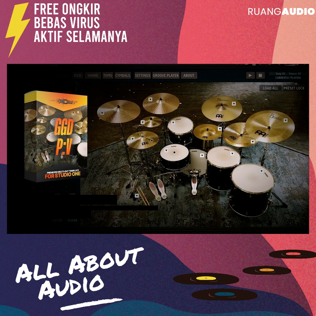 Jual Get Good Drum P5 Matt Halpern Signature Pack ( Full Activated ...