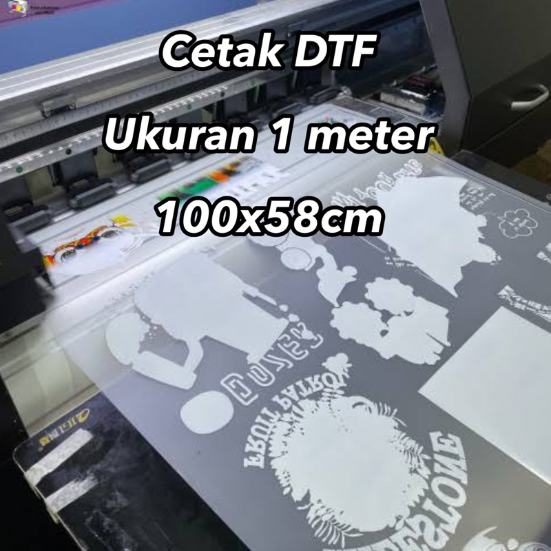 Jual CETAK DTF 1 METER DTF PREMIUM | Shopee Indonesia