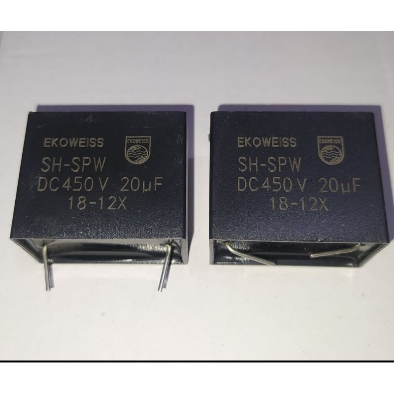 Jual Capasitor DC SH SPW 20UF 450VDC Kapasitor DC untuk AC Inverter ...