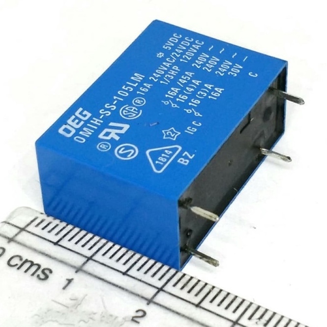Jual HEMAT PROMO OEG RELAY 5VDC 4pin Relay 5 vdc 4 pin Relay 5 volt dc ...