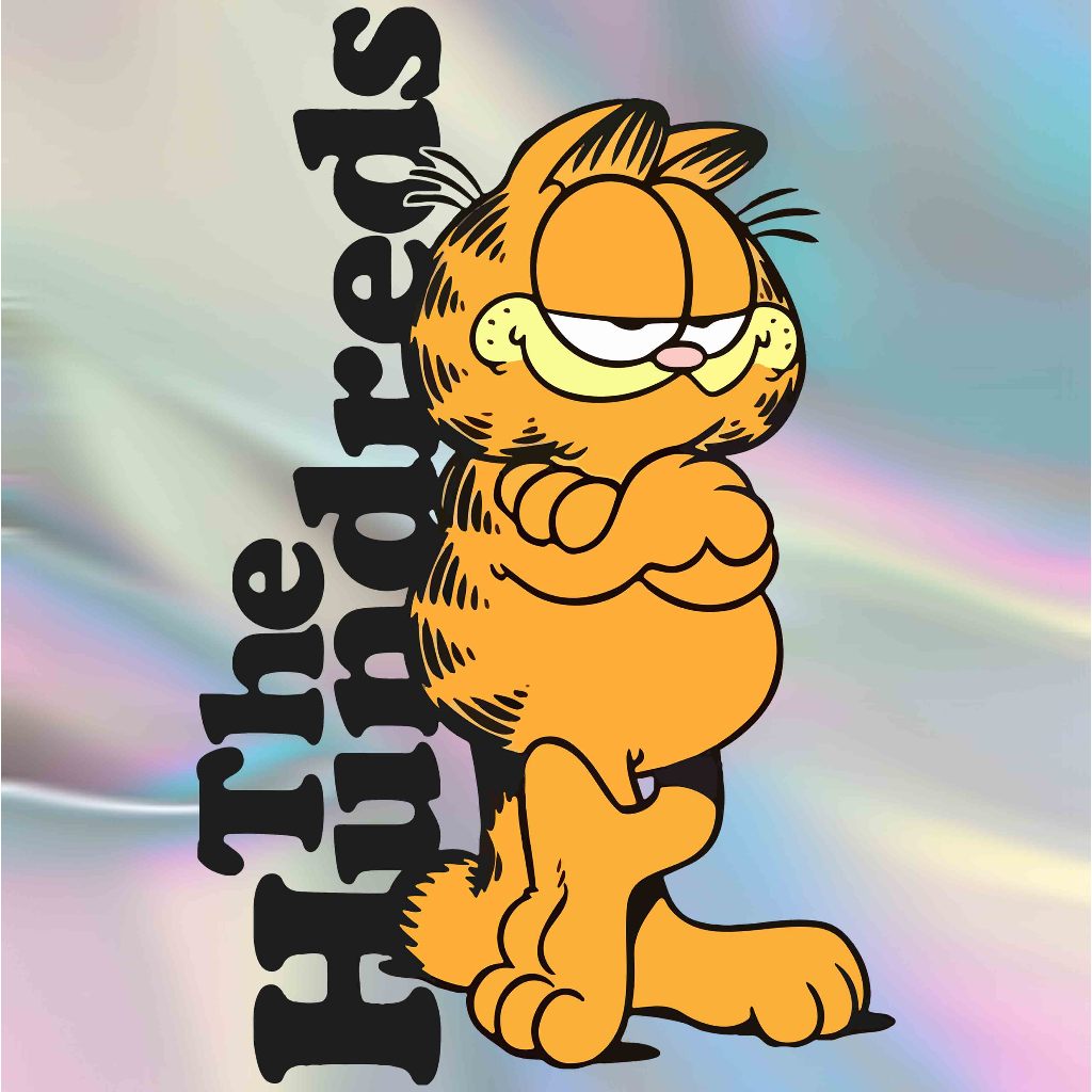 Jual SABLON STICKER DTF UKURAN 14CM TEMA GARFIELD | Shopee Indonesia