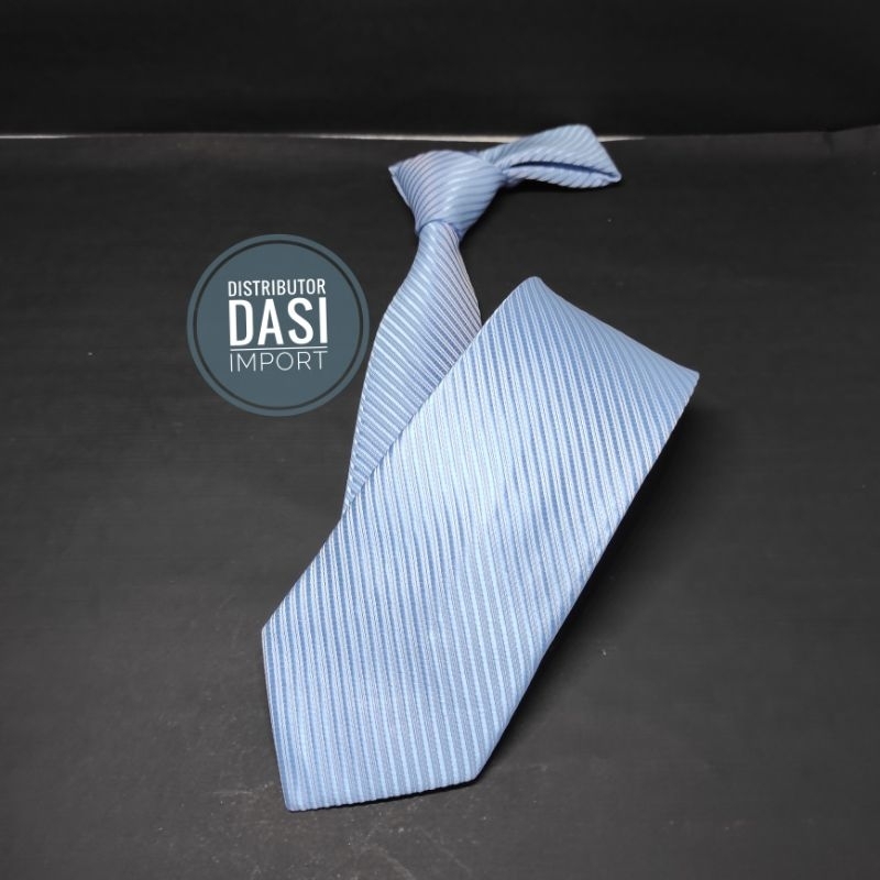 Jual Dasi Hitam Motif Garis 3Inch Lebar 8cm Dasi Instan Langsung Pakai | Shopee Indonesia