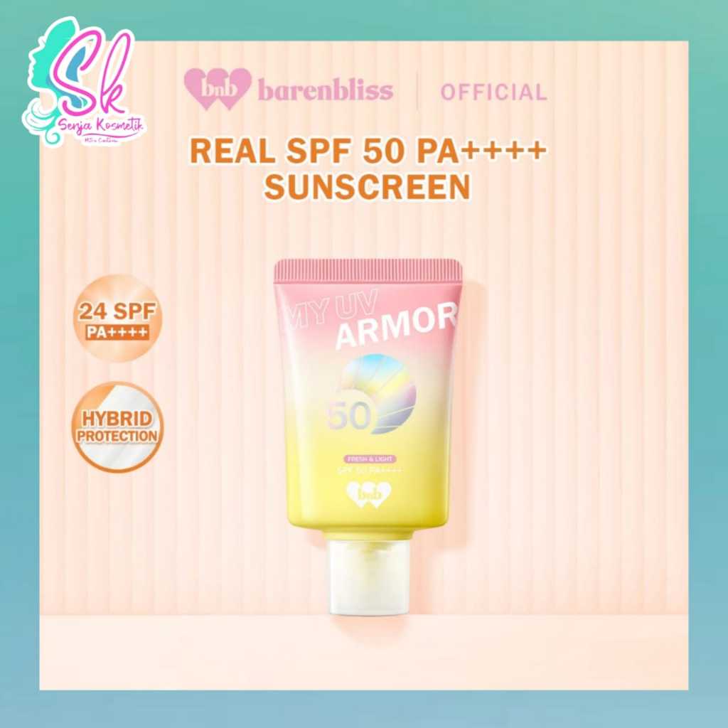 Jual BARENBLISS My UV Armor SPF 50 PA++++ - Face Sunscreen gel Moisturizer | Shopee Indonesia
