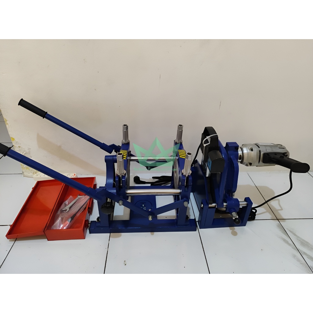 Jual Mesin Las HDPE 40-160mm Manual Push Hand Butt Fusion (Mesin ...