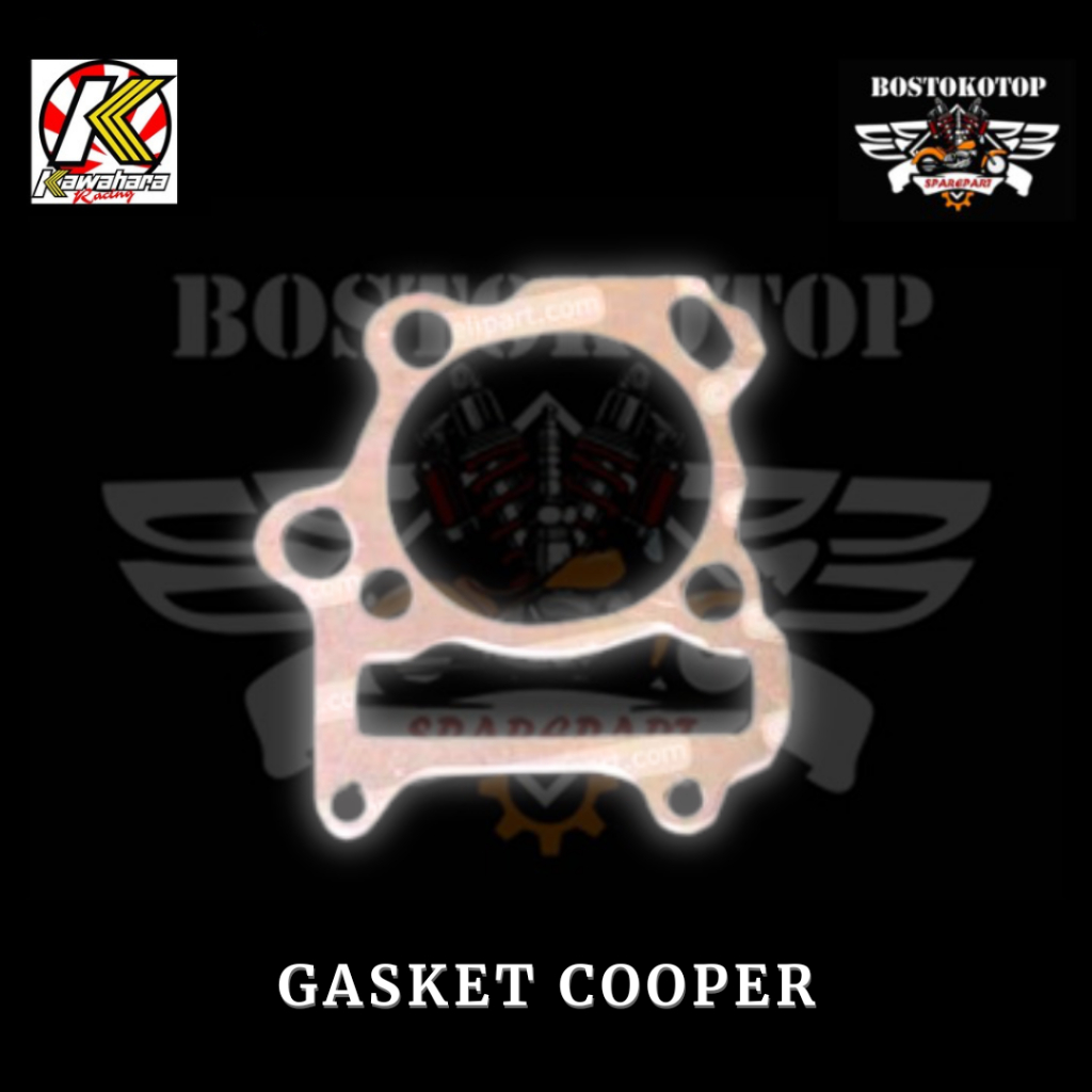 Jual Kawahara Gasket Cooper Paking Head Aluminium Motor Beat Mio ...