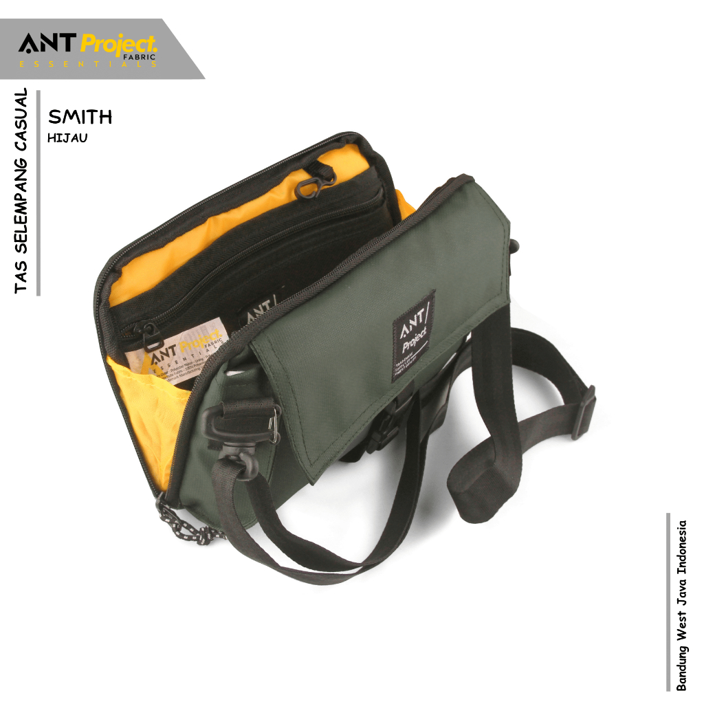 Jual ANT Project - Tas Selempang Bag Wallet Casual Smith | Shopee Indonesia