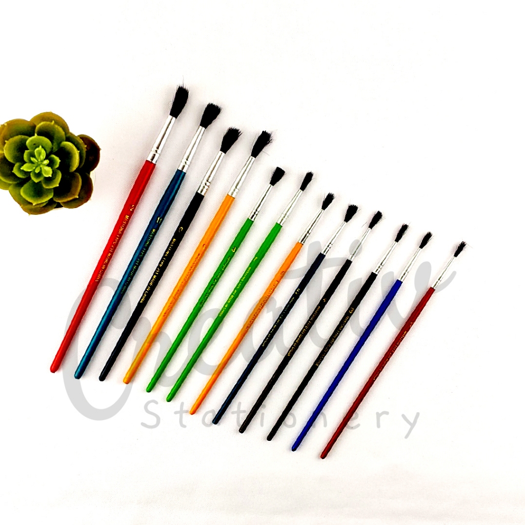Jual Kuas Lukis Hitam Pagoda No 1-12 | Shopee Indonesia