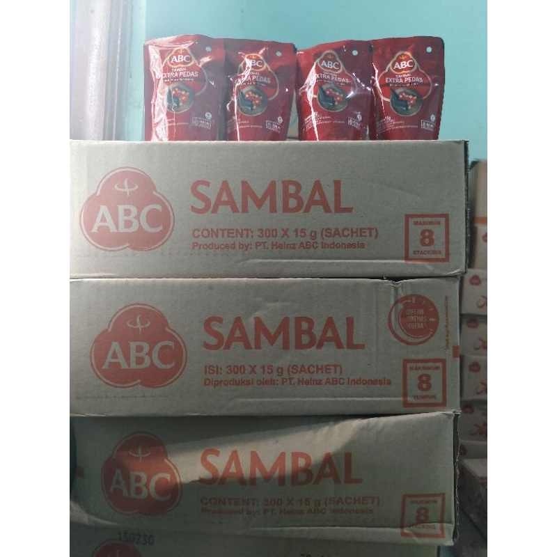Jual ABC SAOS POUCH EXTRA PEDAS UKURAN 75ML 1 KARTON ISI 48PCS | Shopee ...