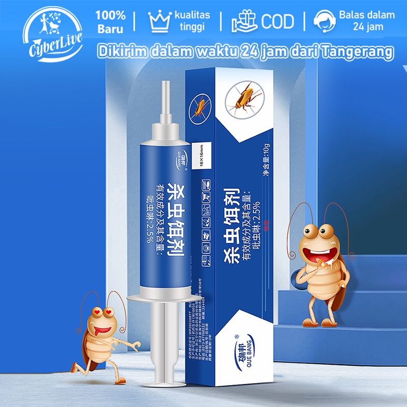 Jual Umpan Pembasmi Kecoa 10 Gram Racun Kecoa Anti Kecoa Super Ampuh ...