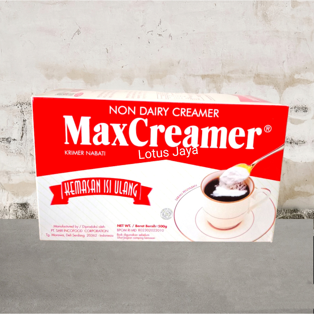 Jual Max Creamer Kemasan Refill 500gr | Shopee Indonesia