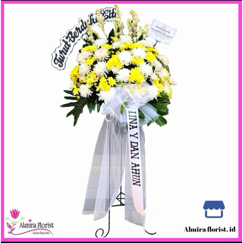 Jual Karangan bunga standing flower | dukacita | Sukses | selamat ...