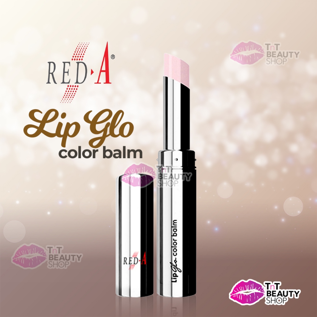 Jual Red-A Lip Glo Color Balm | TnT Beauty Shop | Shopee Indonesia
