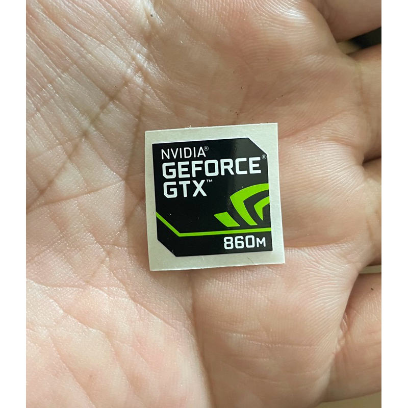 Jual Sticker stiker logo nVidia GeForce 860m ori | Shopee Indonesia