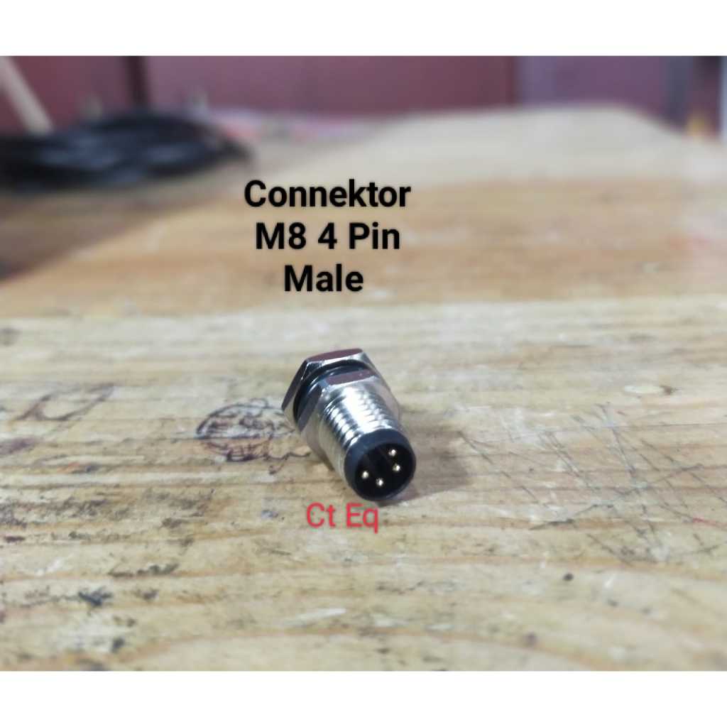 Jual Connektor M8 4 Pin Male Konektor M8 4pin male | Shopee Indonesia