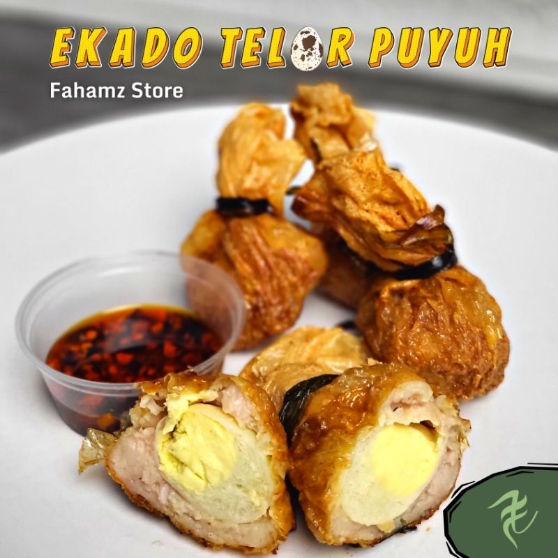 Jual Ekado Telur Puyuh Gratis Chili Oil (isi 4pcs) Frozen Food | Shopee ...