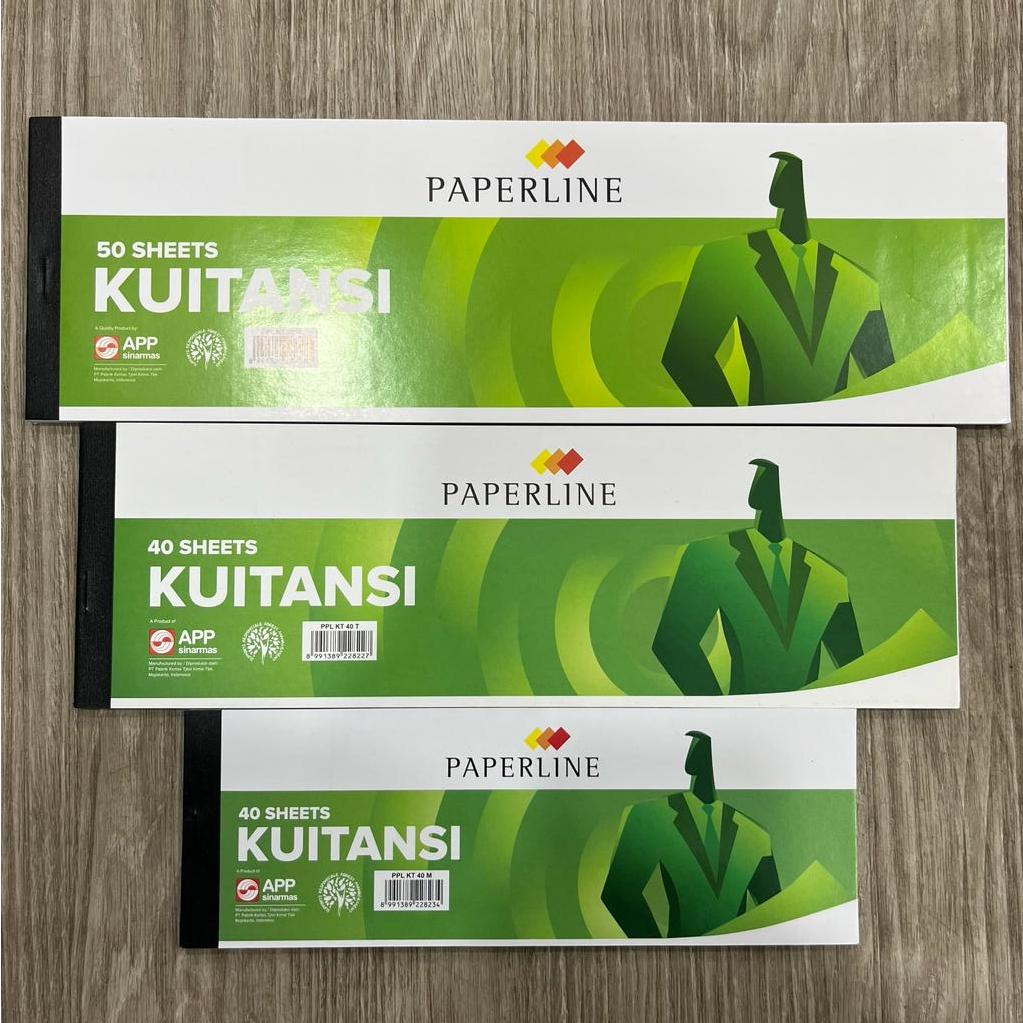 Jual Kuitansi / Kwitansi Ukuran Kecil Sedang dan Besar Merek Paperline | Shopee Indonesia