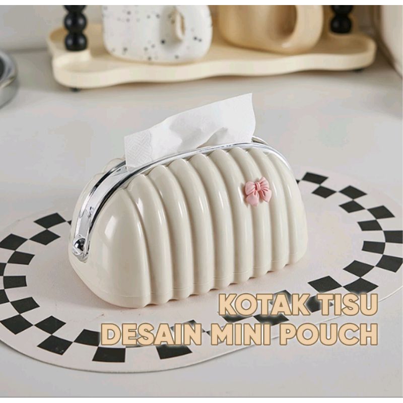 Jual Tempat Tissue Mini Pouch D82 Box Kotak Tisu Minimalis/Kotak Tisu ...