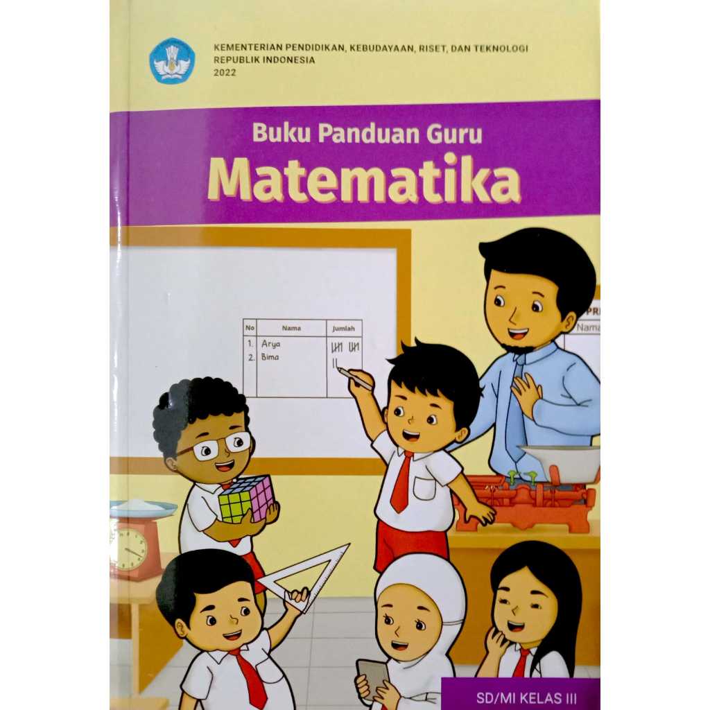 Jual BUKU GURU MATEMATIKA TERBARU KELAS 3 KURIKULUM PENGGERAK-MERDEKA SD/MI | Shopee Indonesia