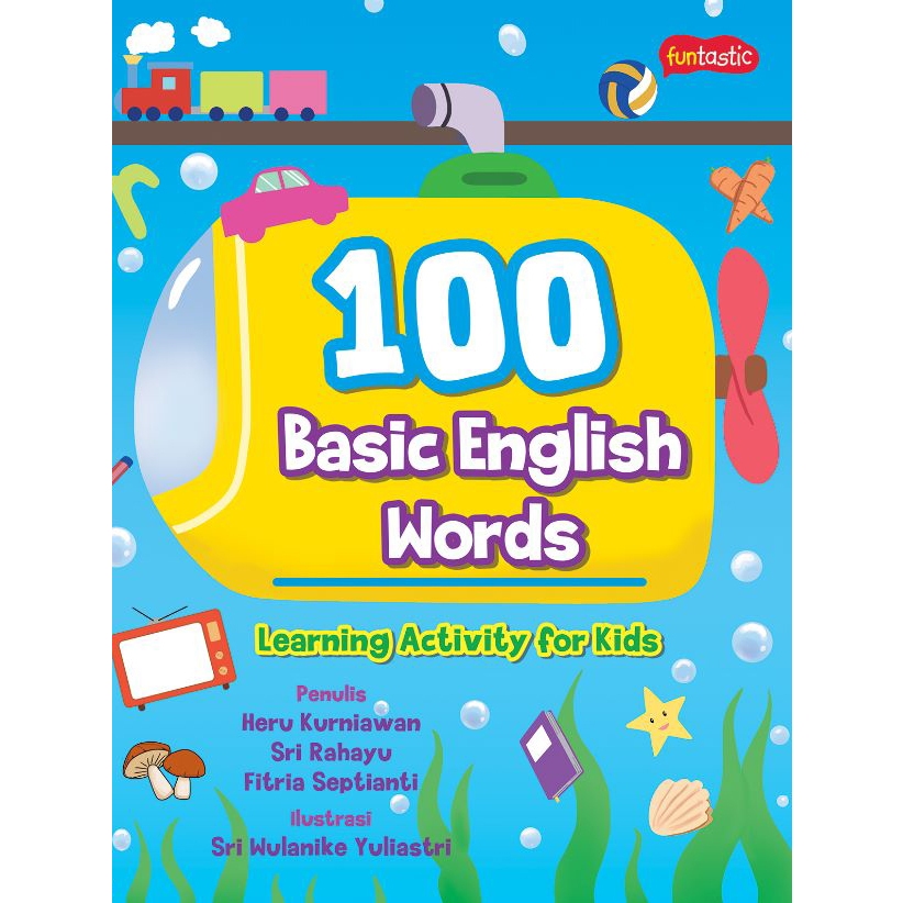 Jual Gramedia Bali Galeria-100 Basic English Words - Learning Activity ...